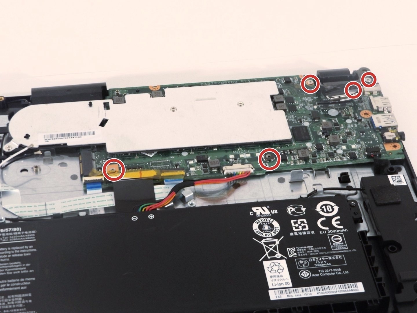Chromebook 15 CB3-531-C4A5 Motherboard Replacement - iFixit Repair Guide