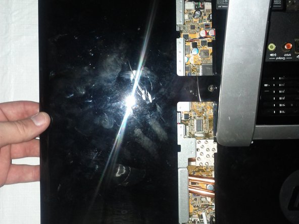 Removing back panel and components to to get to CPU - iFixit Repair Guide