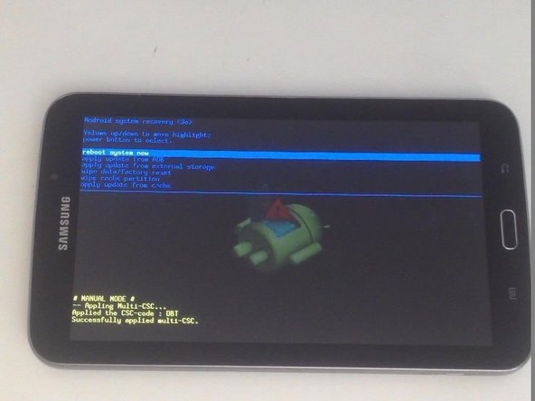 Problem with navigation in the Android System Recovery menu - iFixit ...