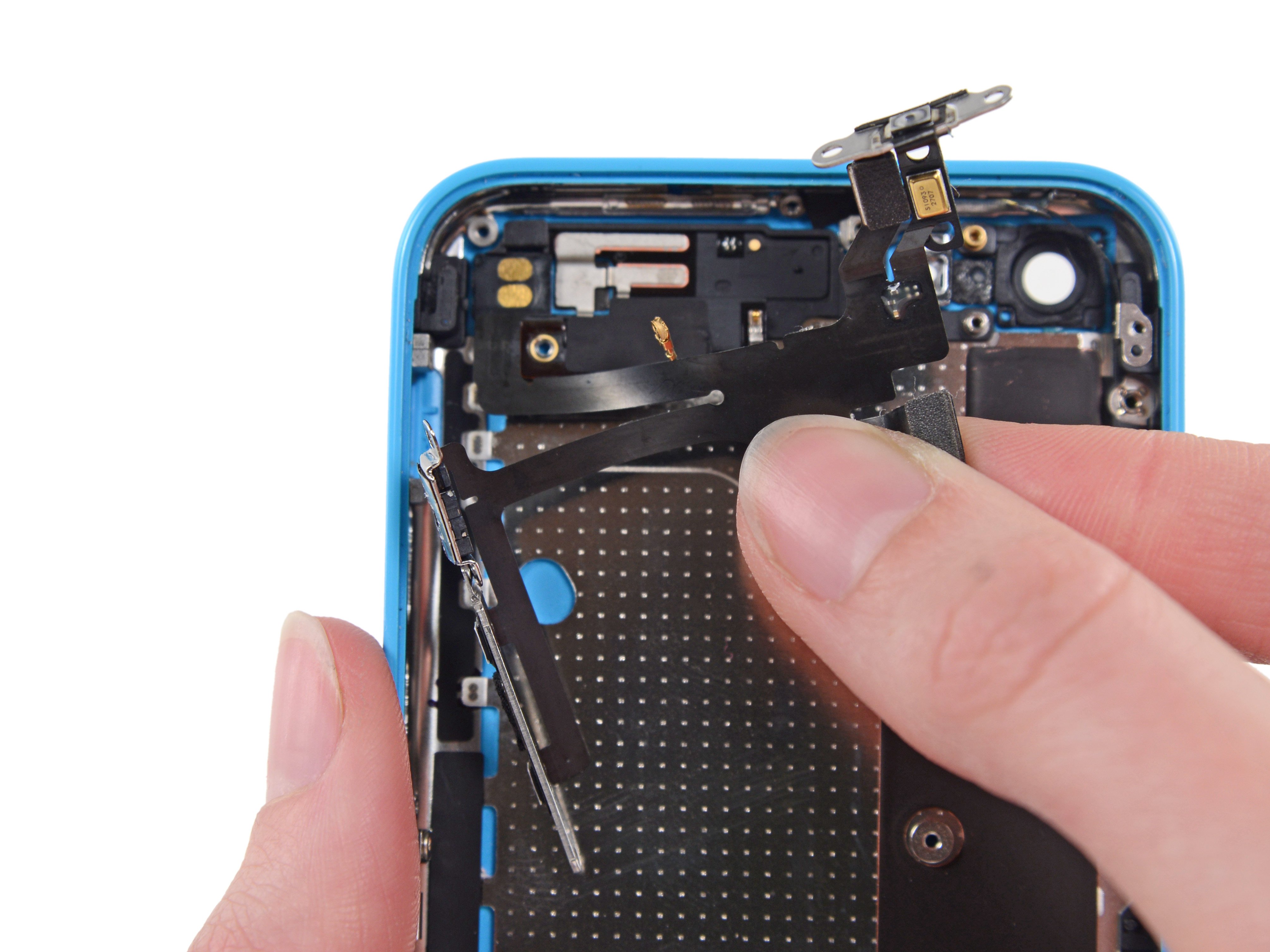iPhone 5c Audio Control and Power Button Cable Replacement - iFixit Repair Guide