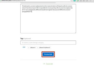 Adding images to an existing question - iFixit