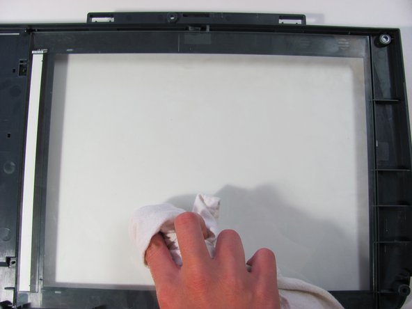 How to clean the HP PSC 2410 Photosmart All In One Printer scanner ...