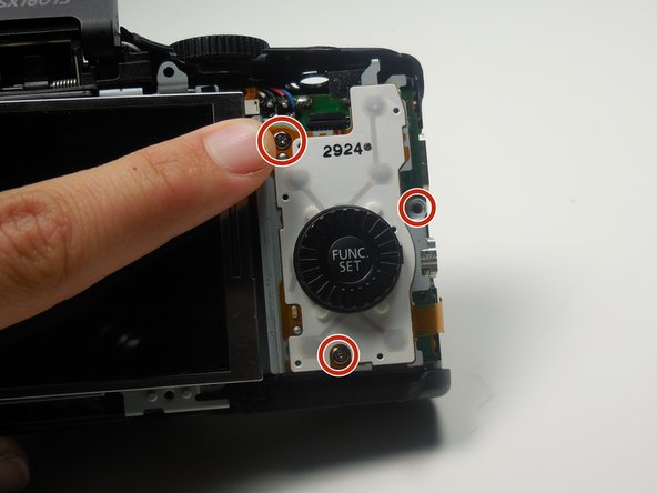 Canon PowerShot SX160 IS Function Wheel Replacement - iFixit Repair Guide