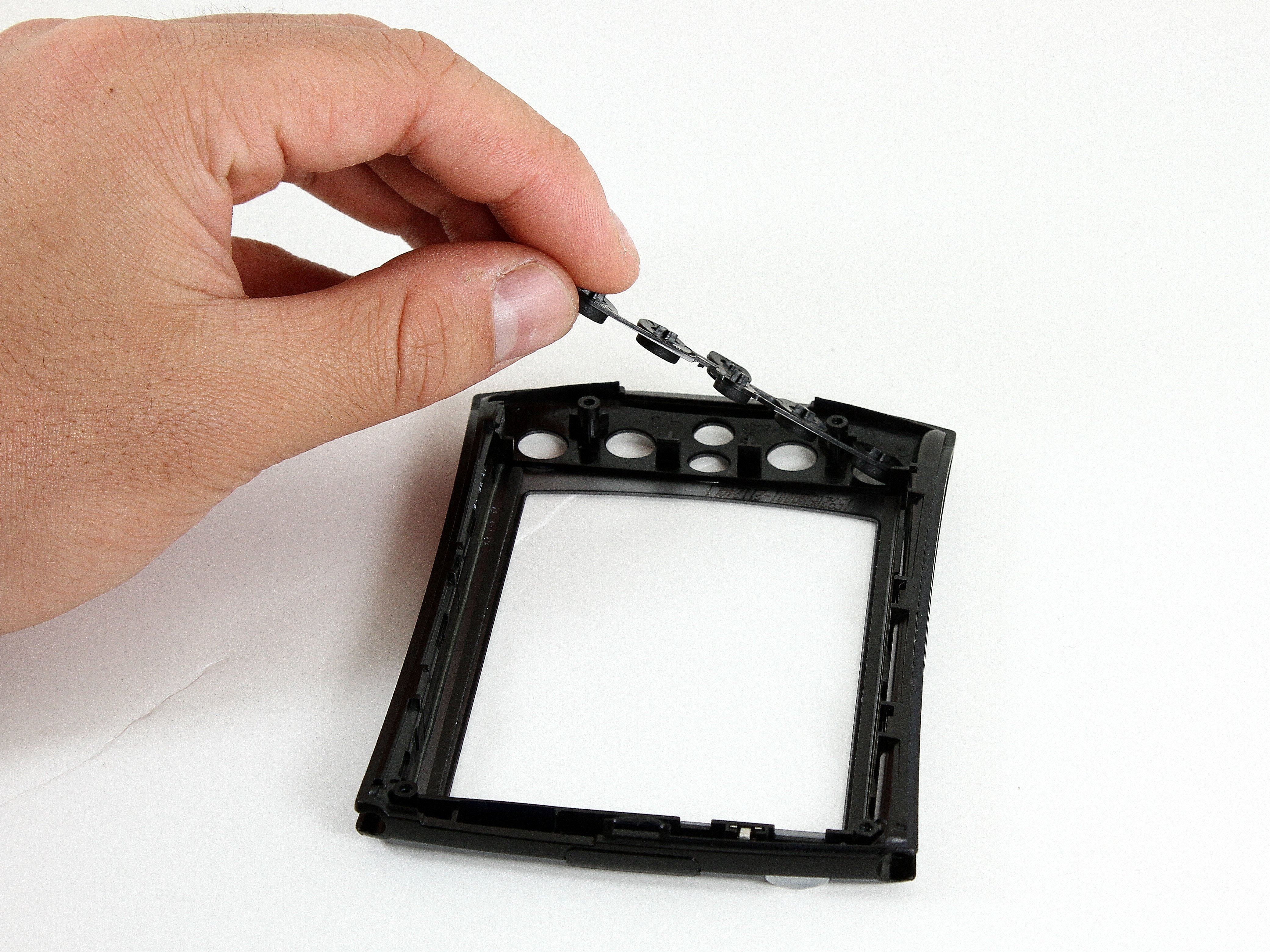 Palm m500 button cover replacement - iFixit Repair Guide