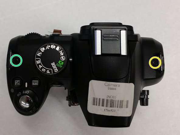 Nikon D3000 On/Off Switch and Shutter Button Replacement - iFixit ...