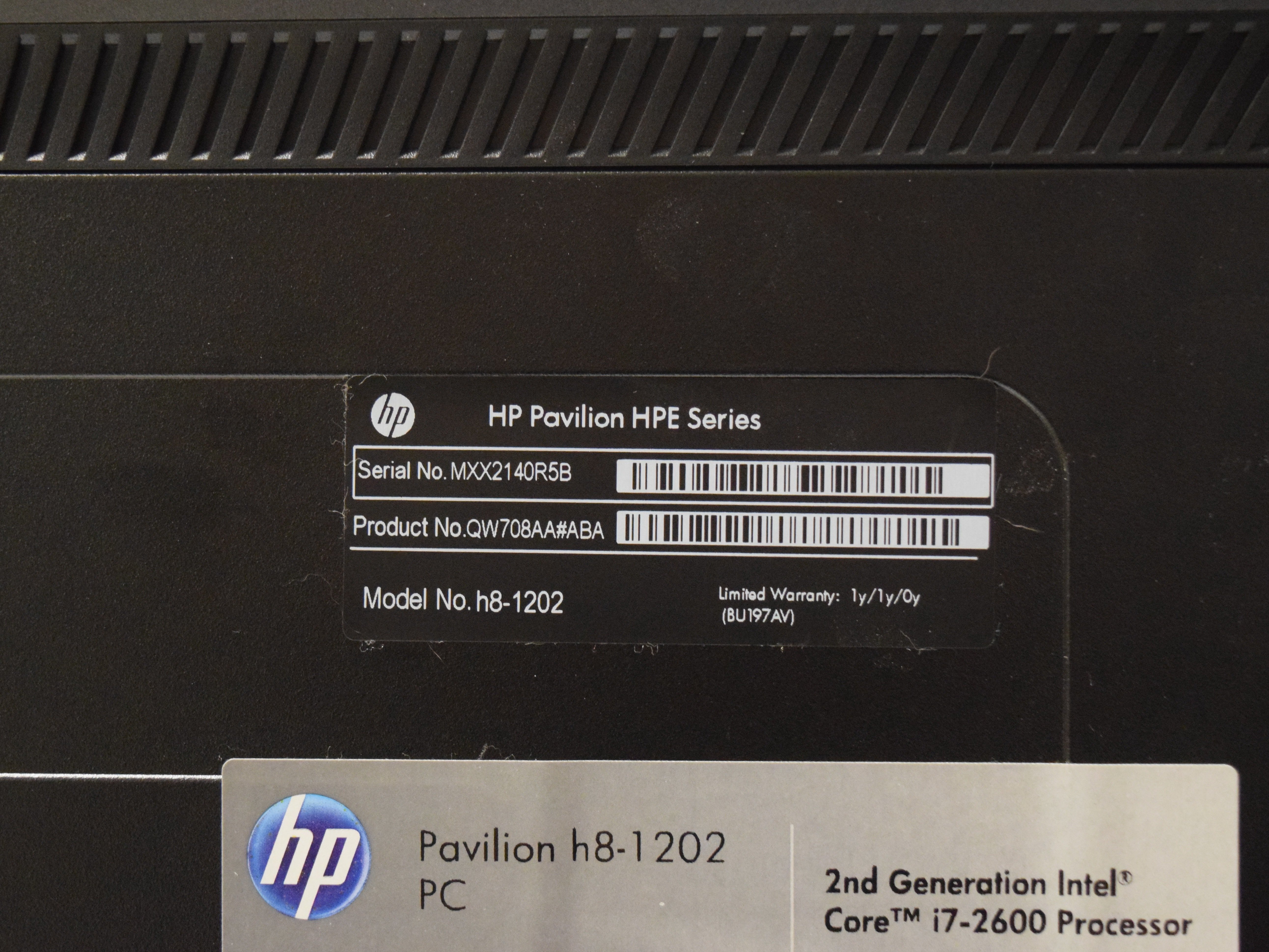 HP Pavilion Model H8-1202 RAM Replacement - iFixit Repair Guide