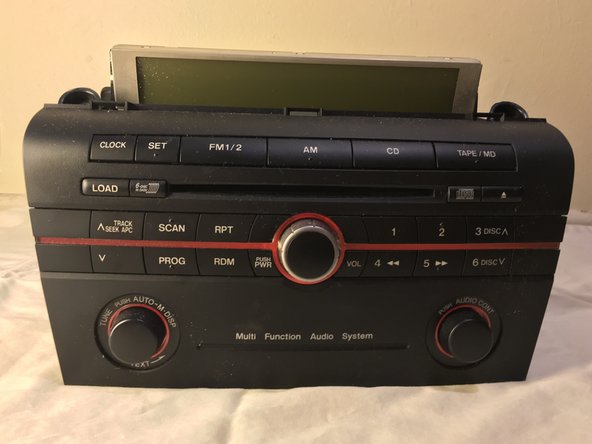 2004 Mazda 3 Stereo-CD Player (BN85-66-9RXA) Disassembly - iFixit ...