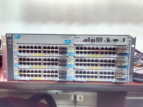 HP 5406 zl Switch Chassis (J8697A) Replacement - iFixit Repair Guide