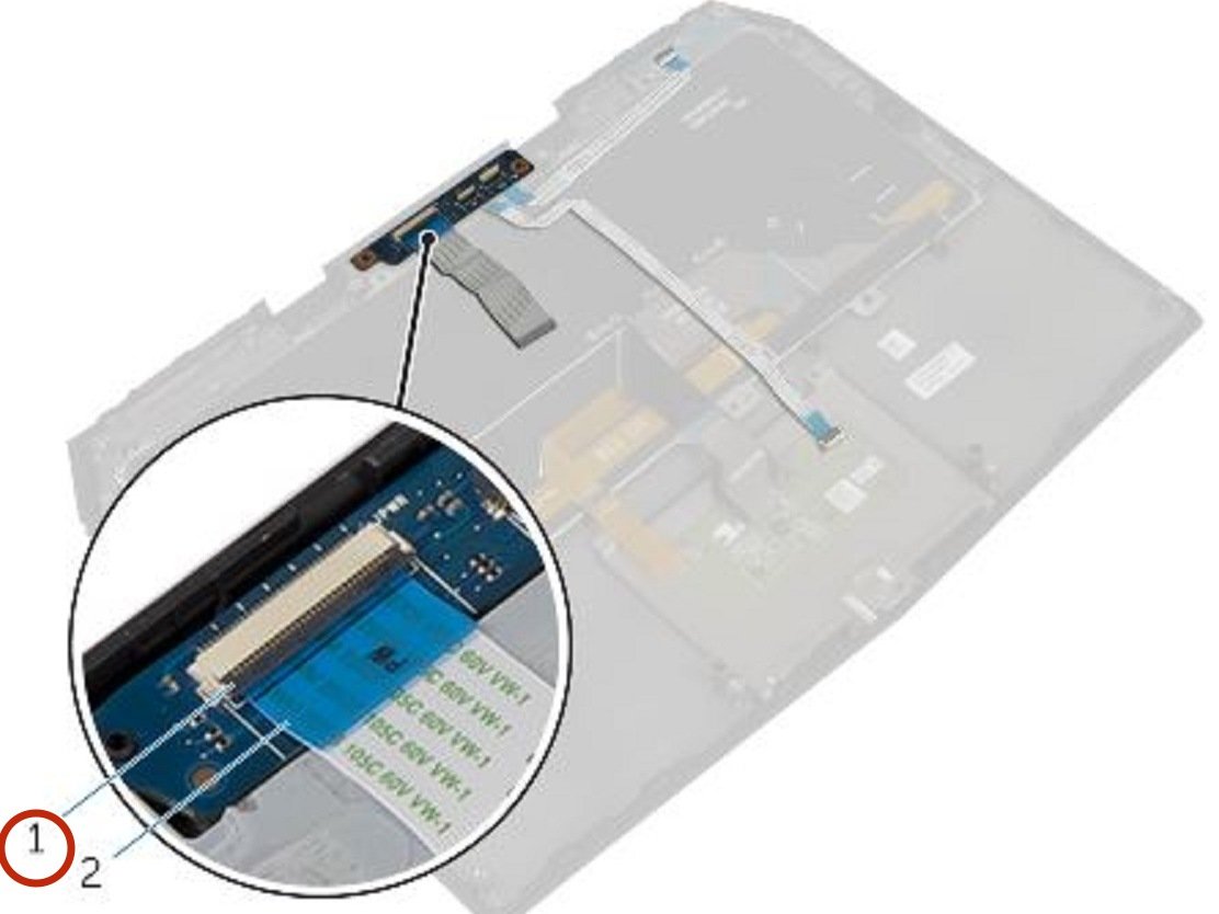 Dell Alienware 13 Power-Button Board Replacement - iFixit Repair Guide