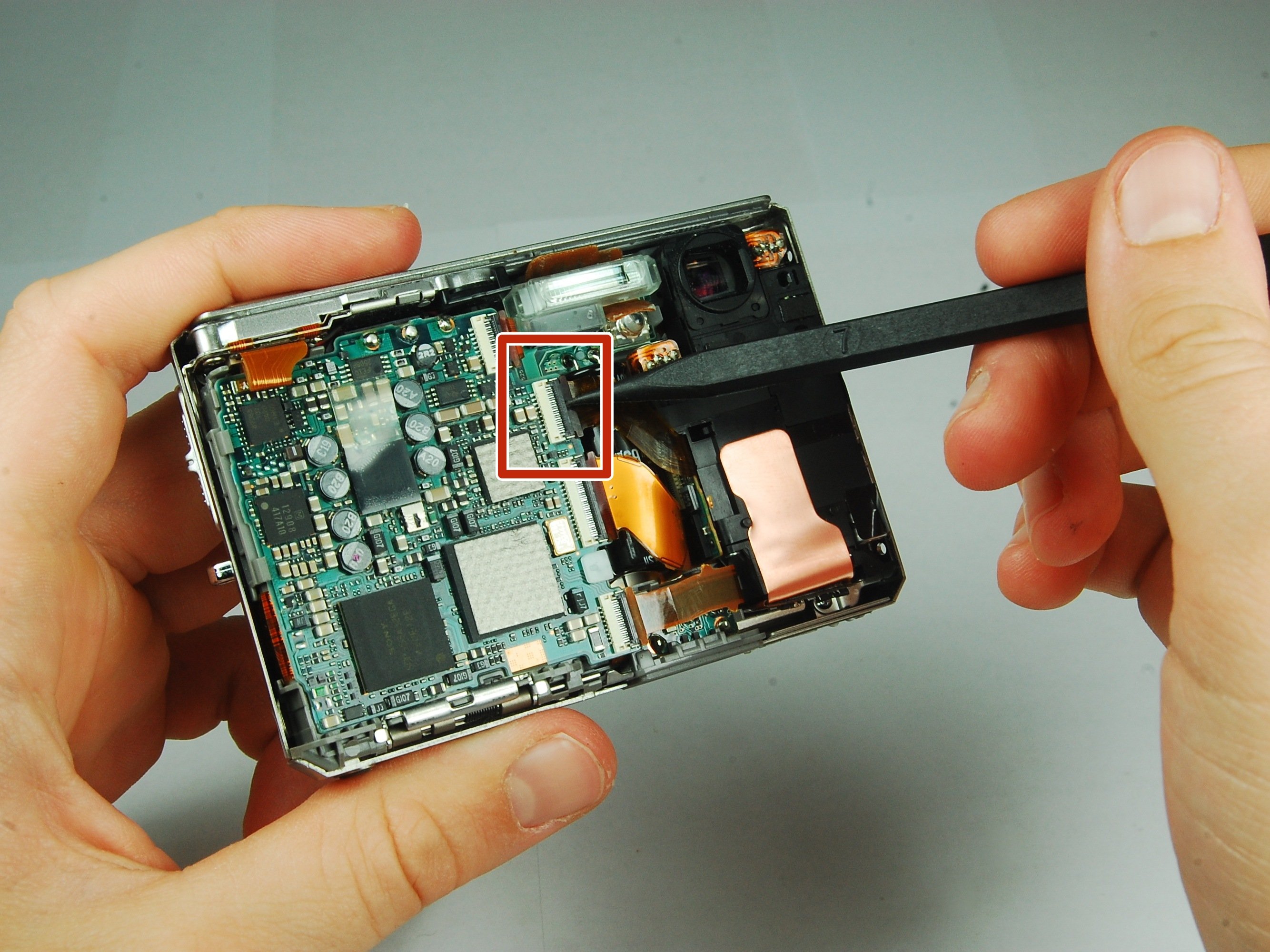 Sony Cyber-shot DSC-T1 CCD Sensor Module Replacement - iFixit Repair Guide