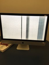 I've got vertical lines on my iMac 27" screen - iMac Intel 27" EMC 2546 ...