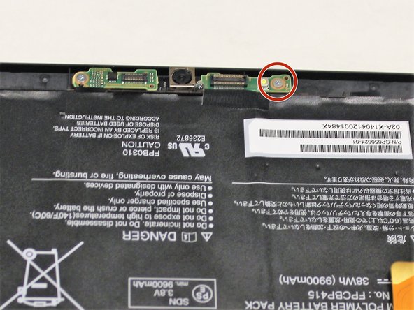 Fujitsu Lifebook Stylistic Q584 Camera Replacement - iFixit