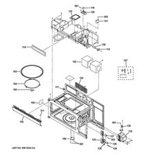 Where is the fuse located on ge microwave model #jvm3160dfbb - GE ...