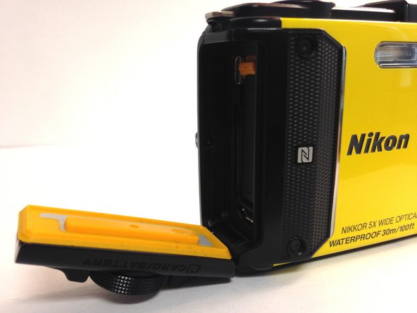 Nikon Coolpix AW130 Battery Door Replacement - iFixit Repair Guide
