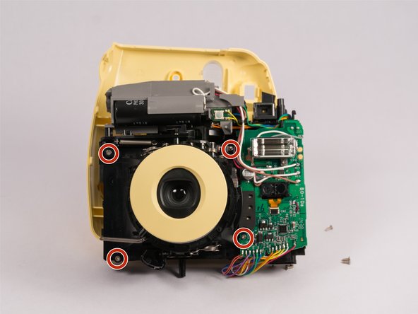 Fujifilm Instax Mini 8 Lens Unit Replacement - iFixit Repair Guide