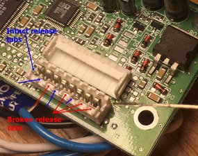 SOLVED: How to connect/disconnect ribbon cable from an OLD FFC ...