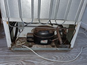 SOLVED: Condensation on pipe outside fridge causing a puddle of water ...