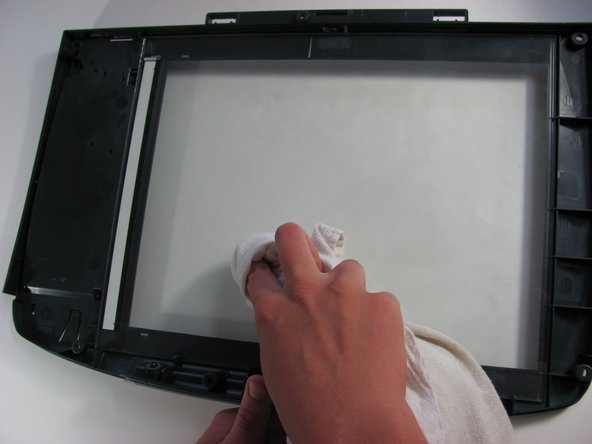 How to clean the HP PSC 2410 Photosmart All In One Printer scanner ...