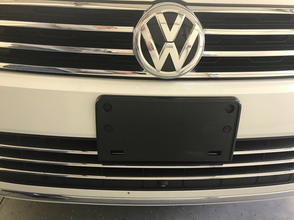 Front License Plate Installation - iFixit Repair Guide