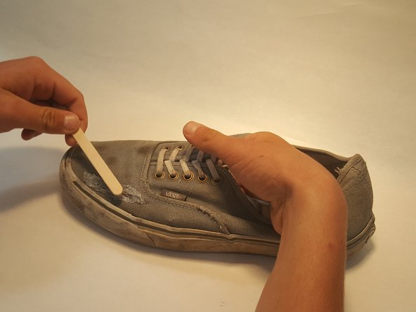 How to Patch a Canvas Shoe - iFixit