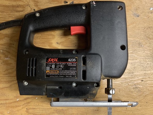 Disassembling SKIL 4235 Jigsaw Base plate - iFixit Repair Guide