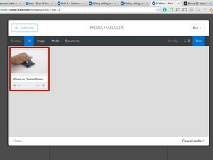 Adding images to an existing question - iFixit