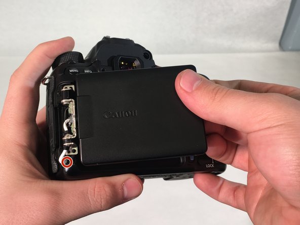 Canon EOS 70D LCD Touchscreen Replacement - iFixit Repair Guide