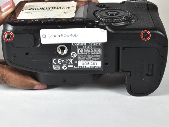 Canon EOS 40D Shutter Button Replacement - iFixit Repair Guide