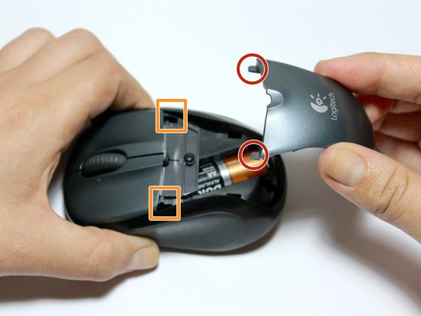 Logitech V220 - Cordless Optical Mouse Battery Replacement - iFixit ...