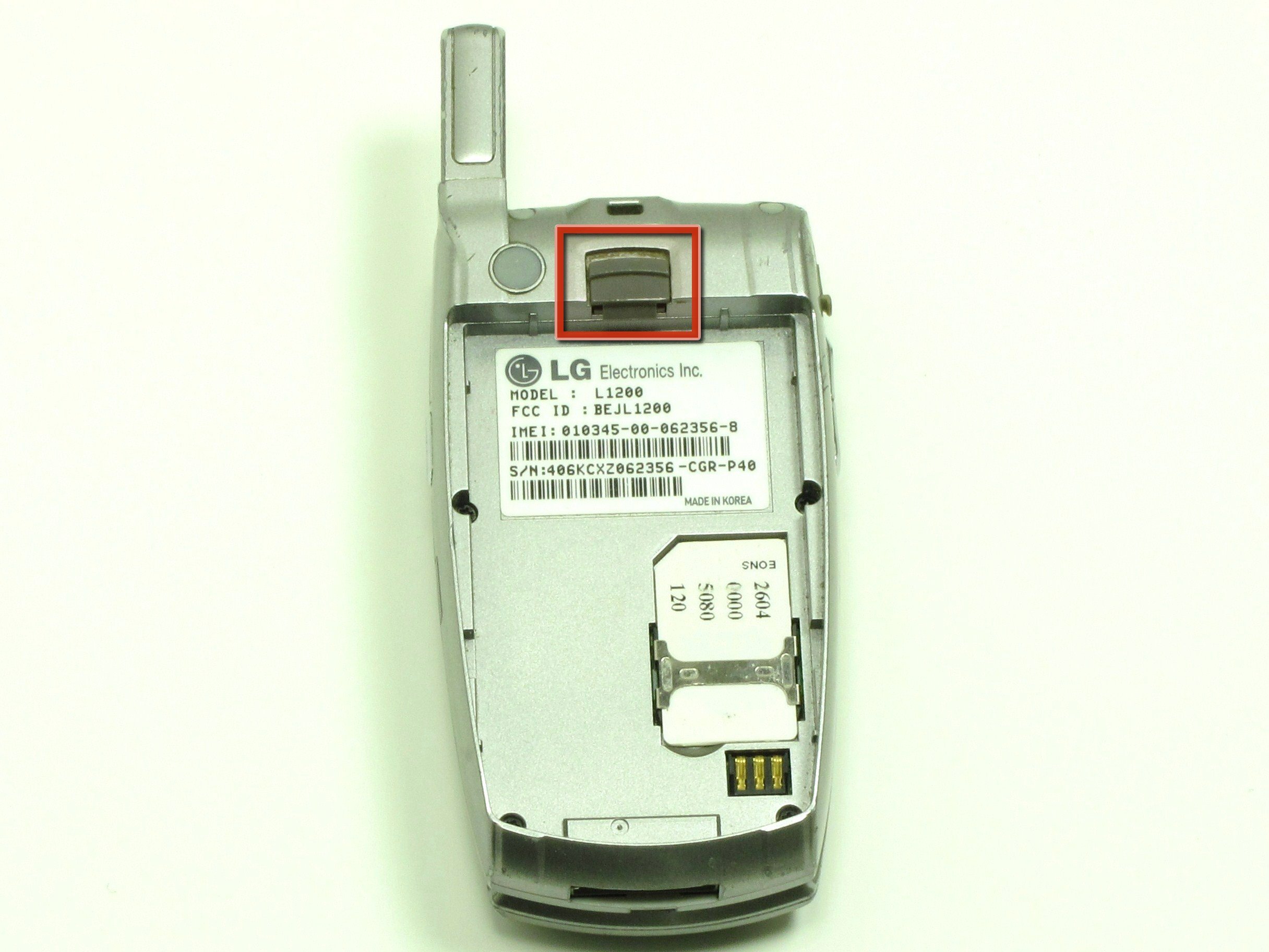 LG L1200 SIM Card Replacement - iFixit Repair Guide