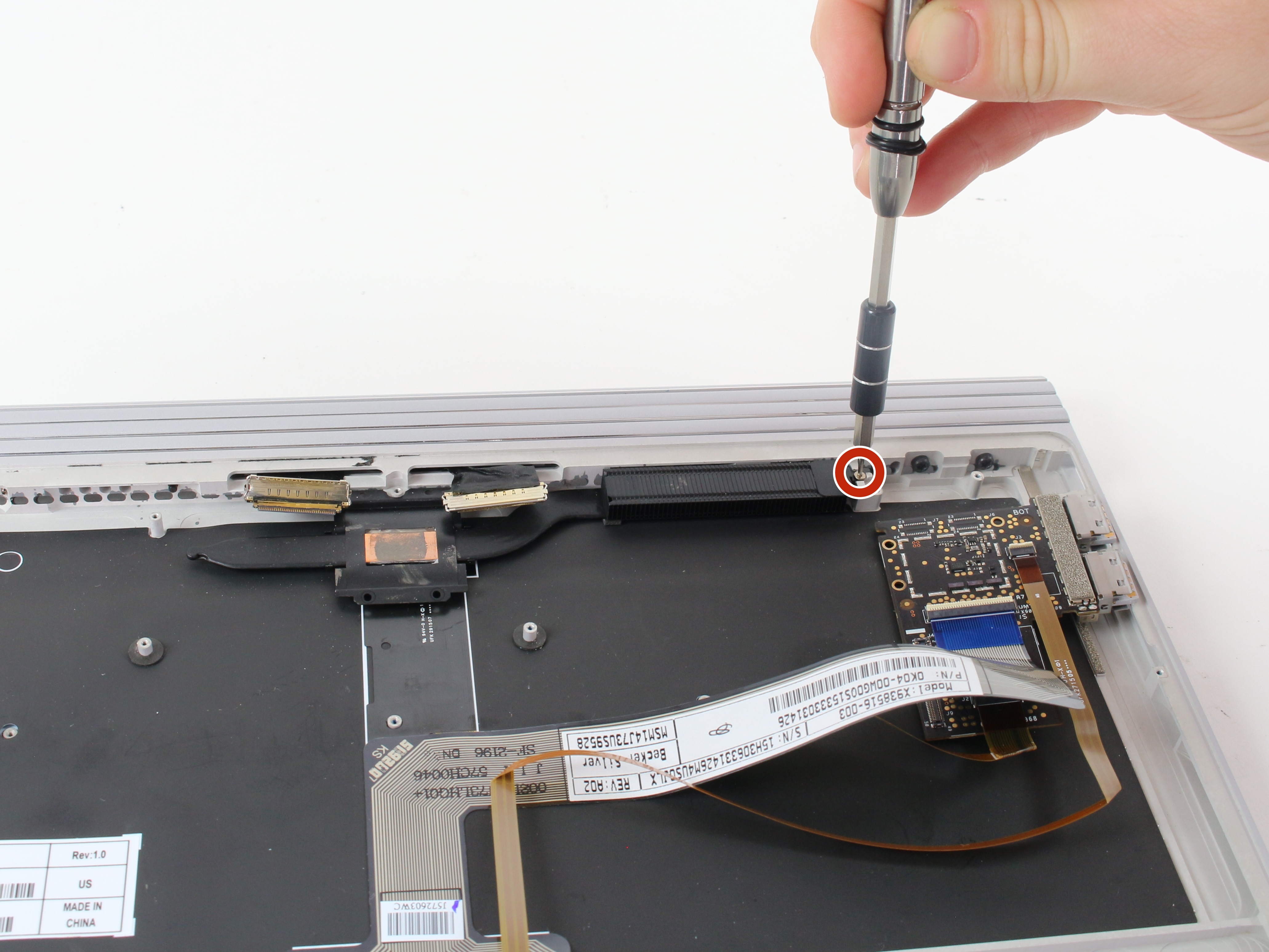 Microsoft Surface Book Keyboard Heat Sink Replacement - iFixit Repair Guide