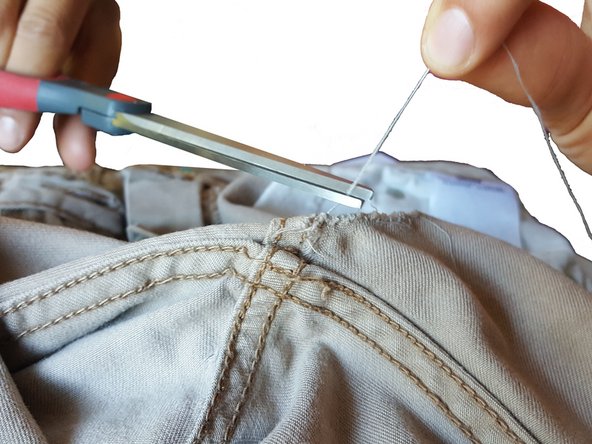 How To Fix A Hole In Khaki Pants - iFixit Repair Guide