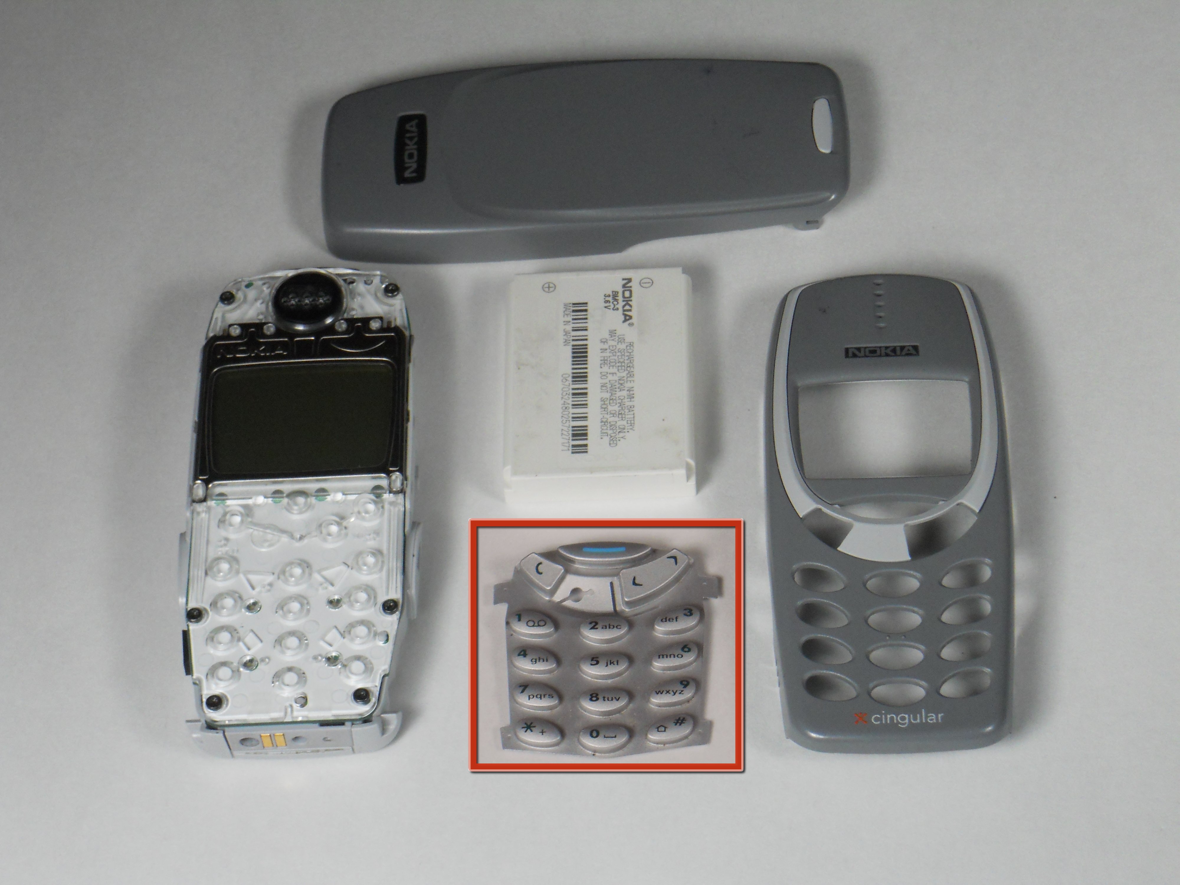 Disassembling Nokia 3395 Keypad - iFixit Repair Guide
