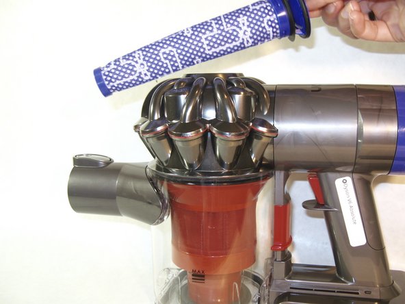 Dyson v6 Absolute Filter Replacement - iFixit