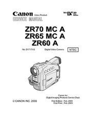 Canon Camera ZR65 MC - iFixit