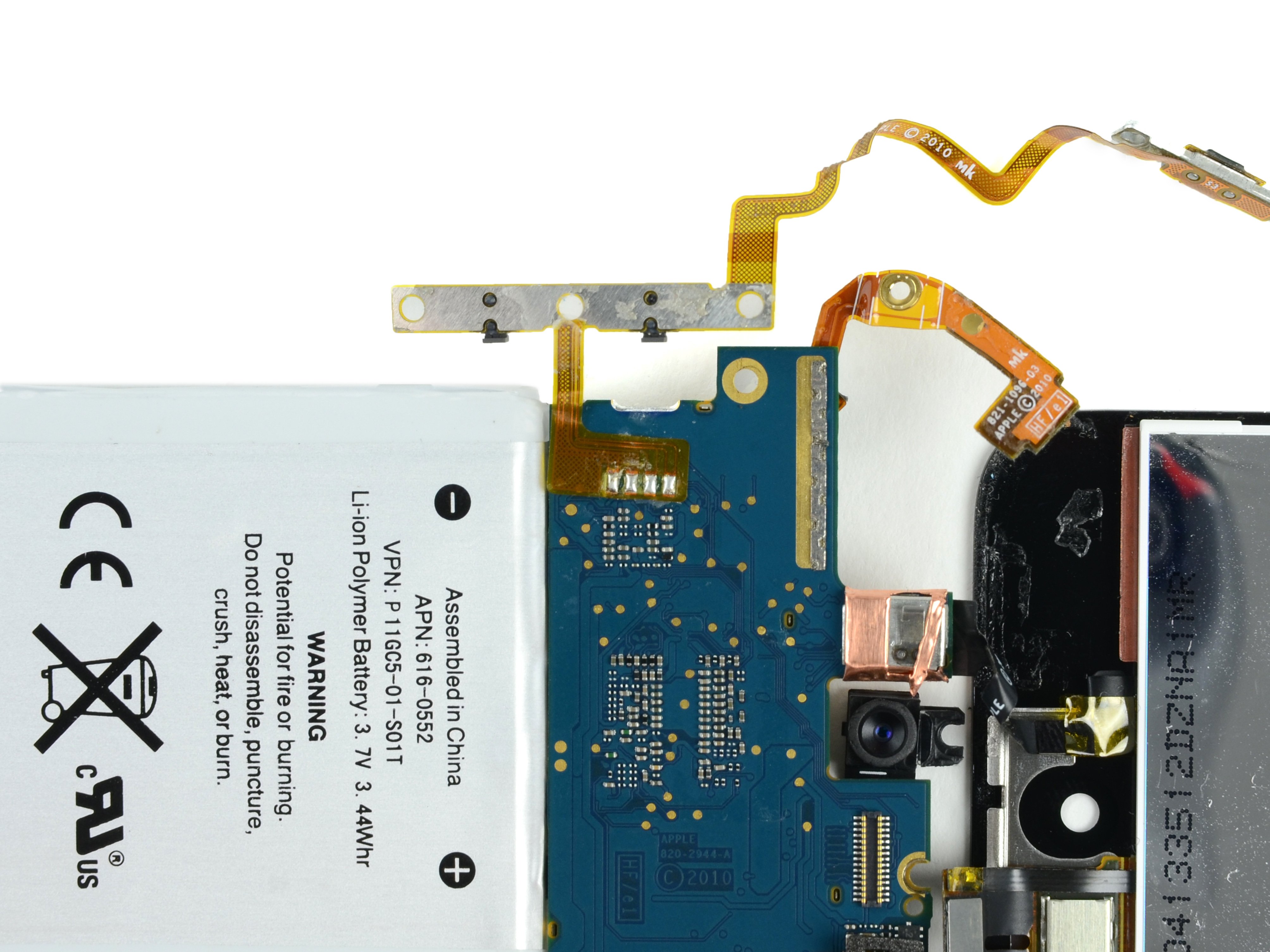 iPod Touch 4th Generation Volume/Power Button Cable Replacement ...
