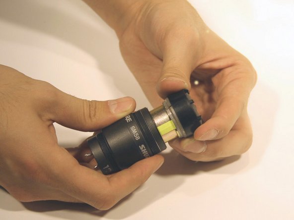 Shure SM58 Capsule Installation Replacement - iFixit Repair Guide