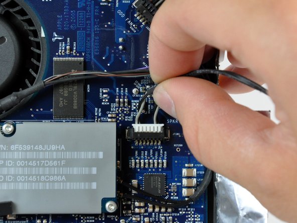 iMac G5 17" Model A1144 Hard Drive Fan Replacement - iFixit Repair Guide