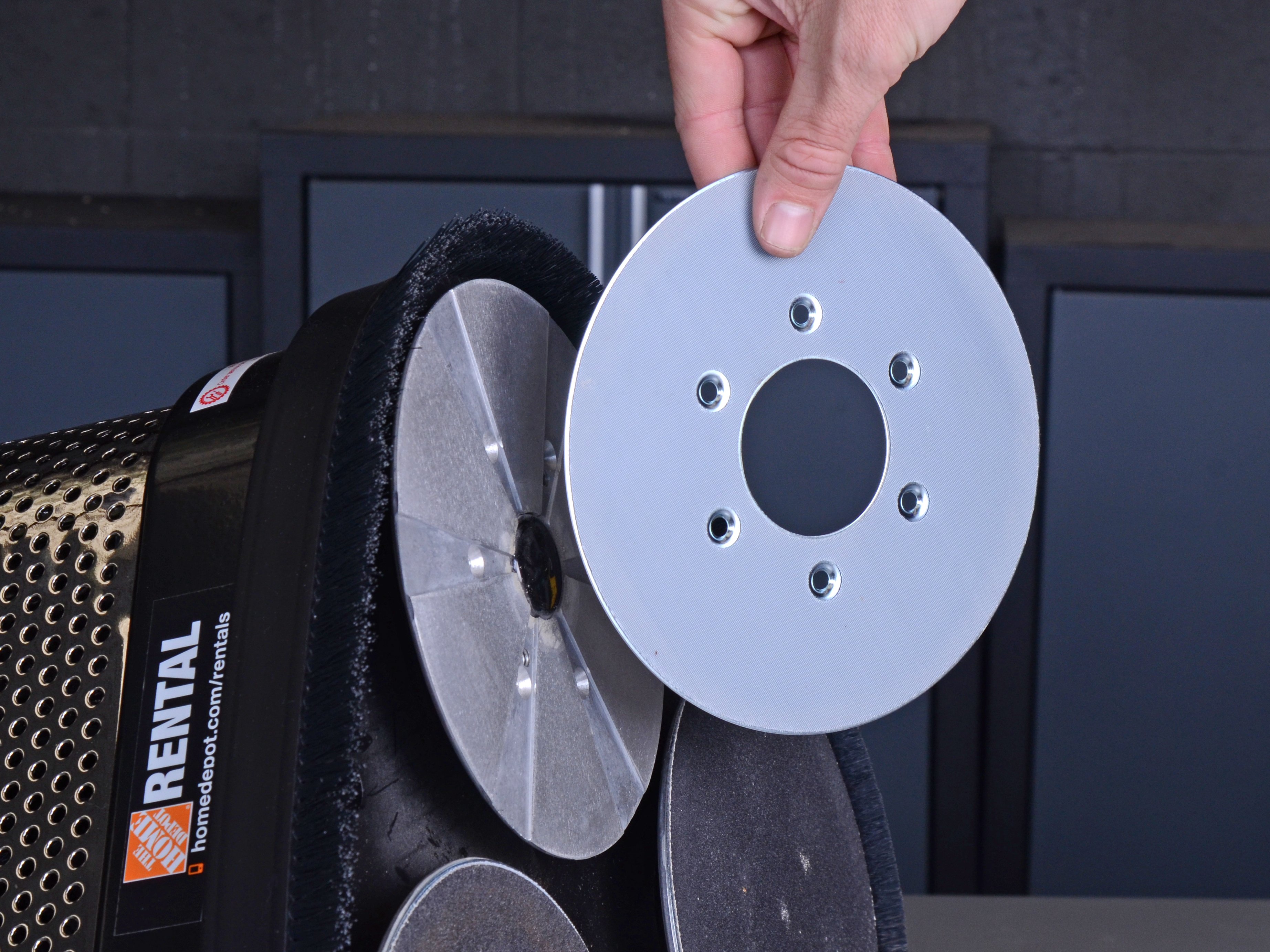 American Sanders EZSand Orbital Sander 07163A 2017 Driver Pad ...