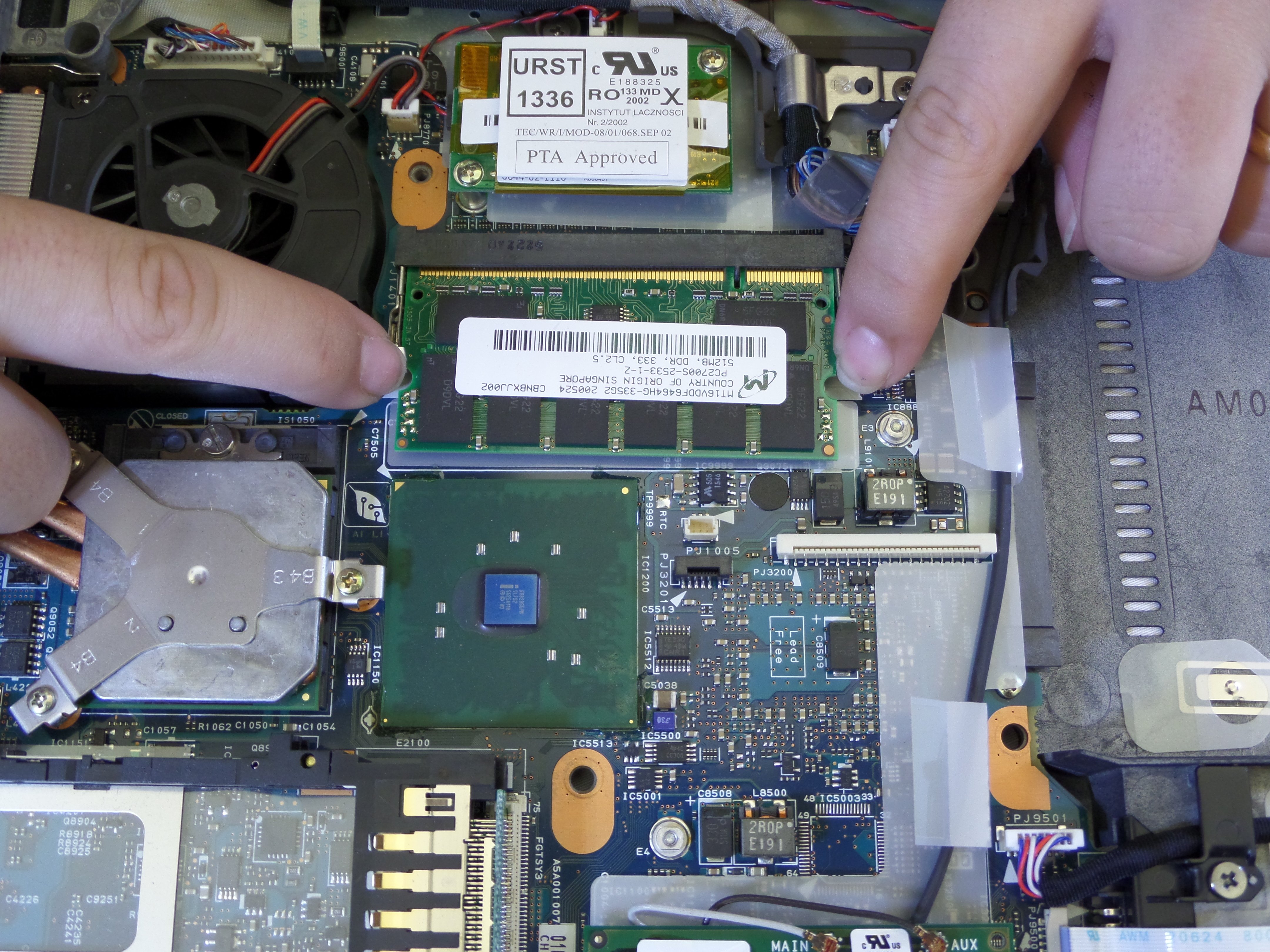 Toshiba Tecra M2 RAM Replacement - iFixit Repair Guide