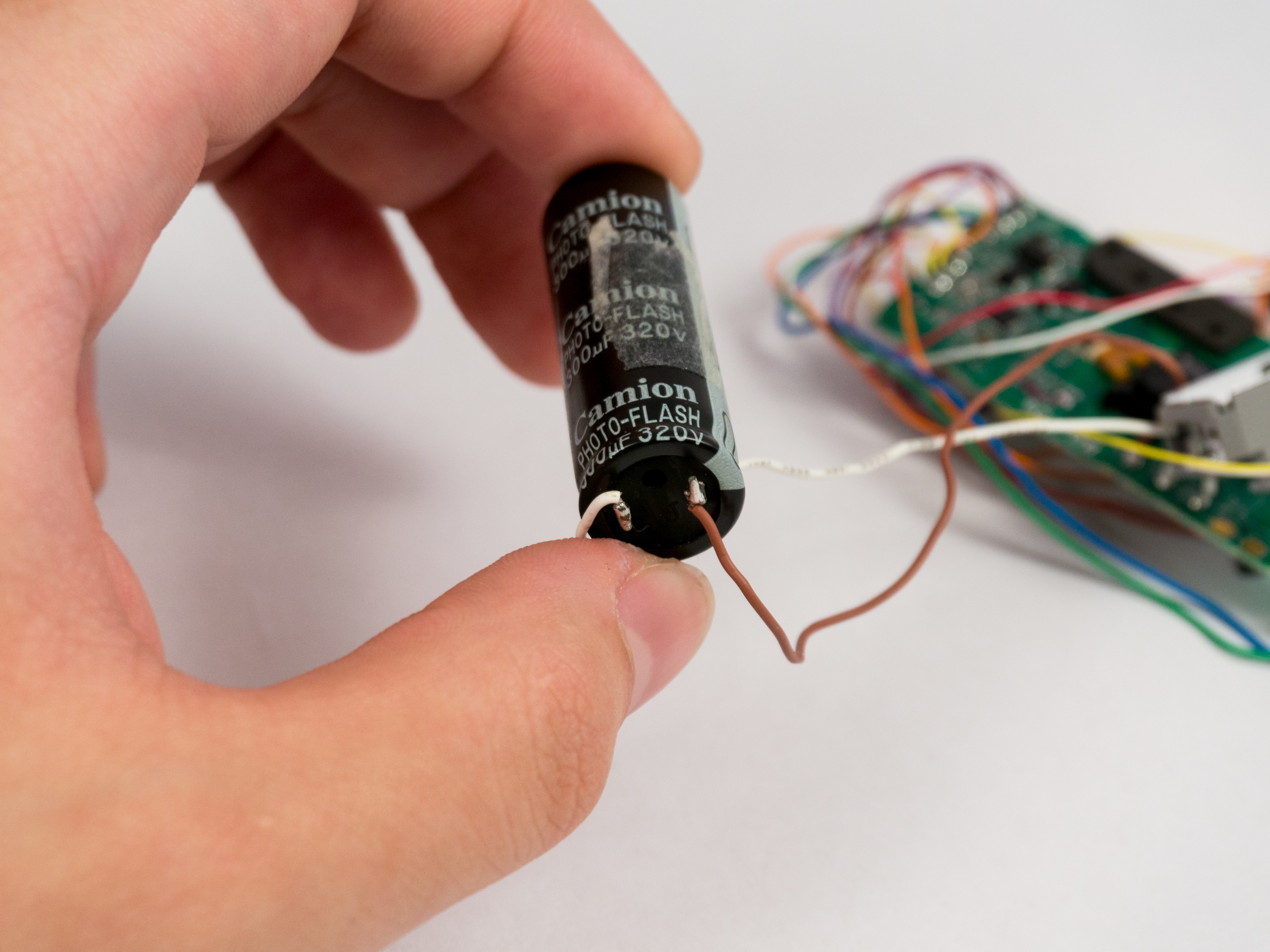 Fujifilm Instax Mini 8 Capacitor Replacement - iFixit Repair Guide