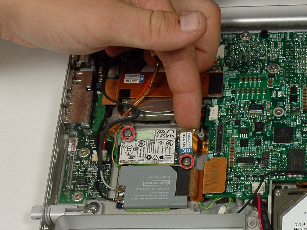 PowerBook G4 Aluminum 15" 1.67 GHz Modem Replacement - iFixit Repair Guide