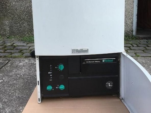 vaillant vuw int 180 XE THERMOTOP combi central heating and boiler ...