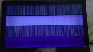 SOLVED: colored vertical lines all over screen of my tv - Television ...