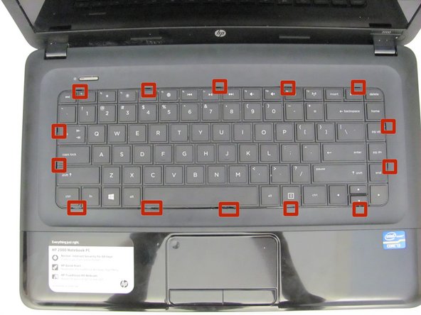 HP 2000 - 2D22DX Keyboard Assembly Replacement - iFixit