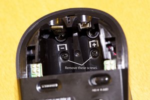 So how do I fix the stiff left button issue? - Logitech v470 - iFixit