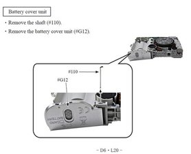 Latches for battery door - Nikon Coolpix L20 - iFixit