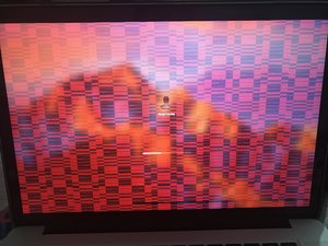 Horizontal lines on screen - red screen - MacBook Pro 15" Retina ...