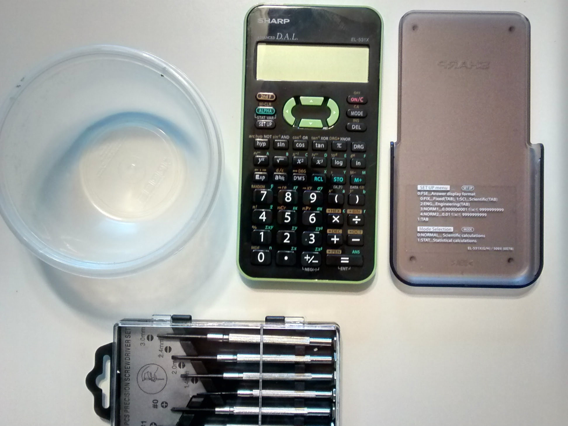 Sharp EL-531X Battery Replacement - iFixit Repair Guide