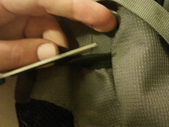 How to Fix the Side Pocket's Elastic on a Backpack - iFixit Repair Guide